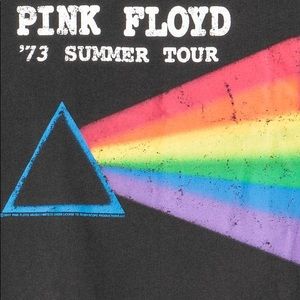 Urban Outfitters | Tops | Hm Pink Floyd Summer Tour Crop Band Tee T ...